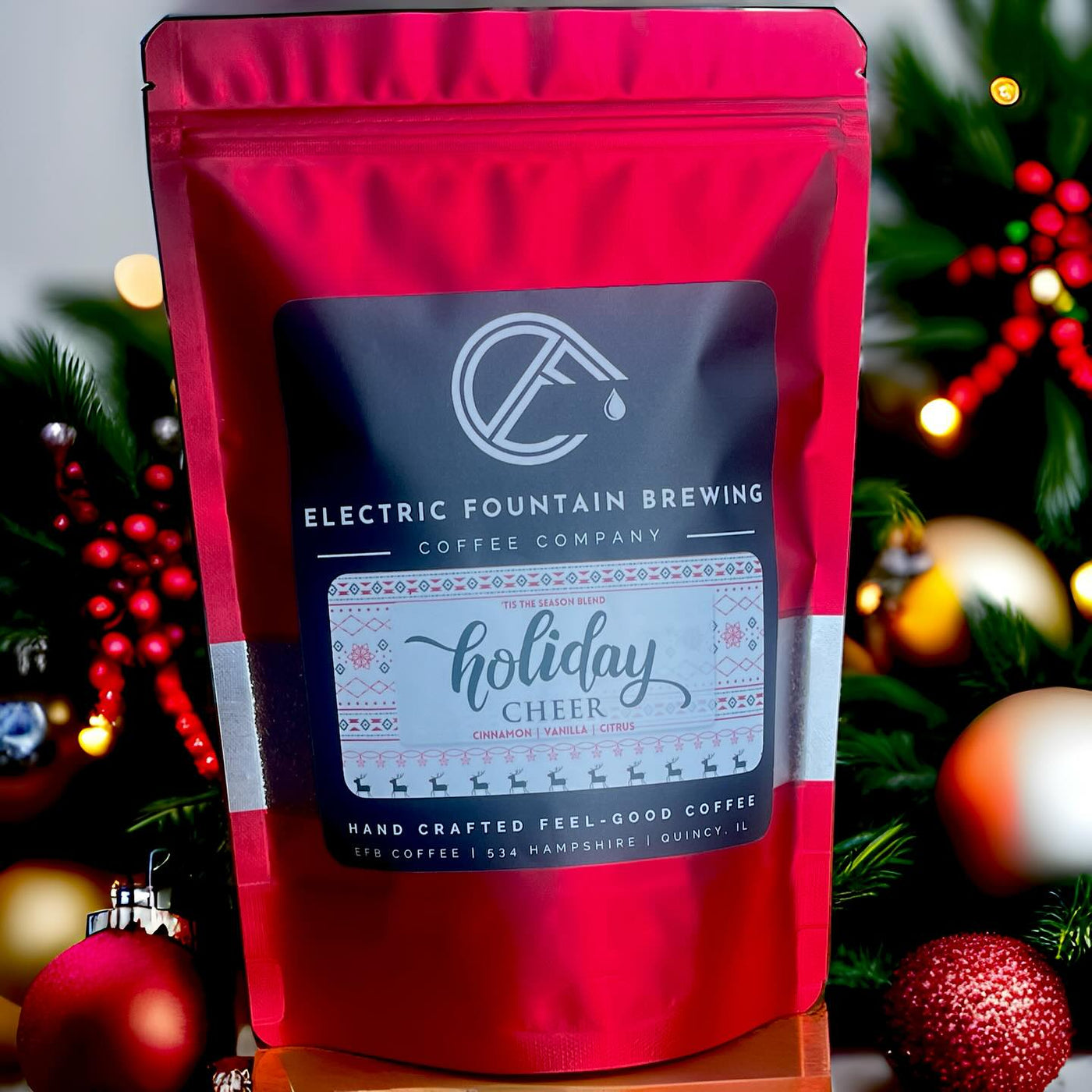 Electric Fountain Brewing | Coffee Roasters + Cafe | Quincy, IL