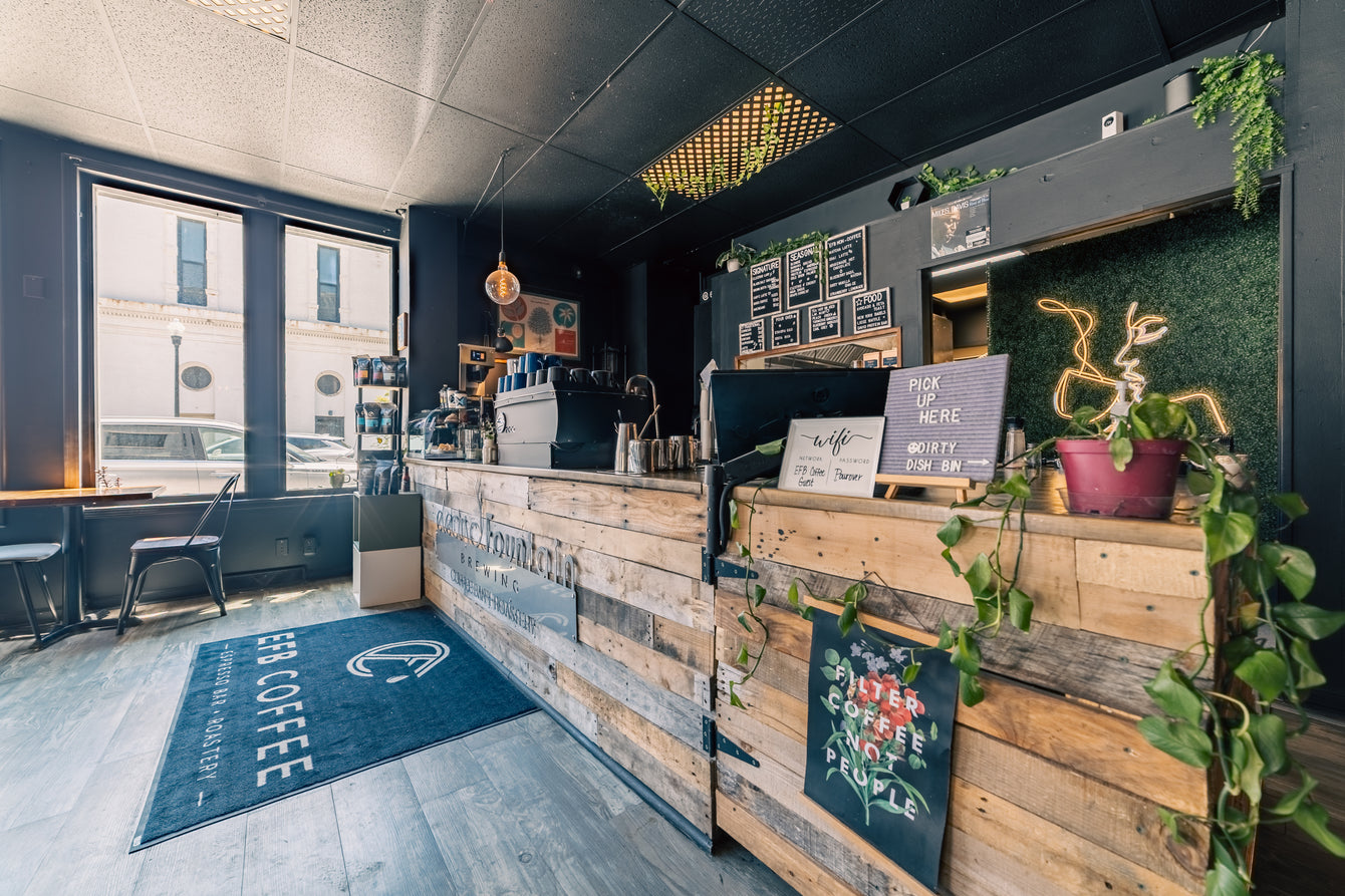 Electric Fountain Brewing | Coffee Roasters + Cafe | Quincy, IL